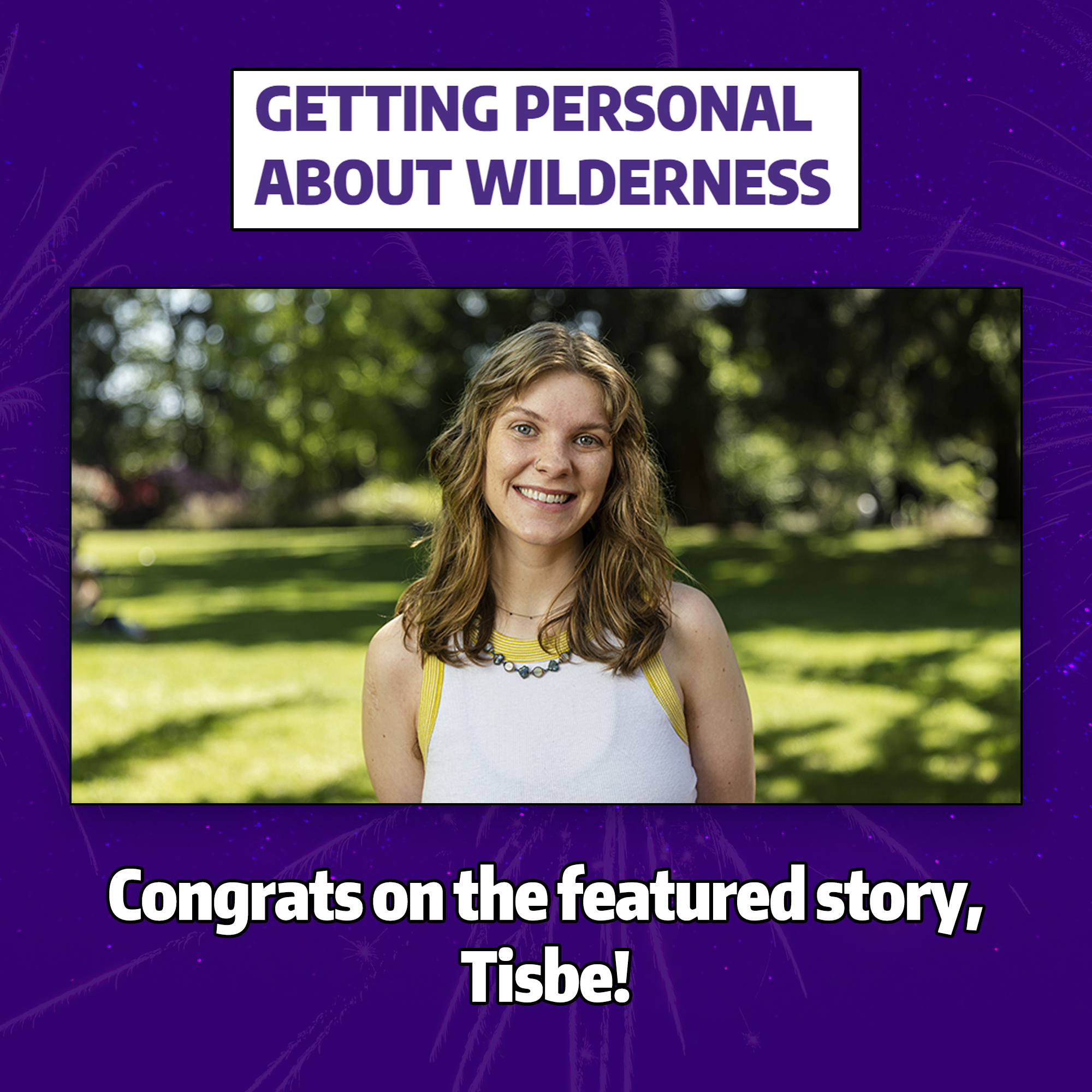 Tisbe Rinehart: Getting Personal about Wilderness | Comparative History of Ideas | University of ...